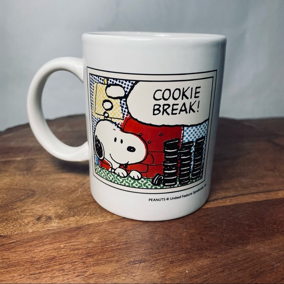 Innovative design | Dining | Snoopy Cookie Break Mug | Poshmark